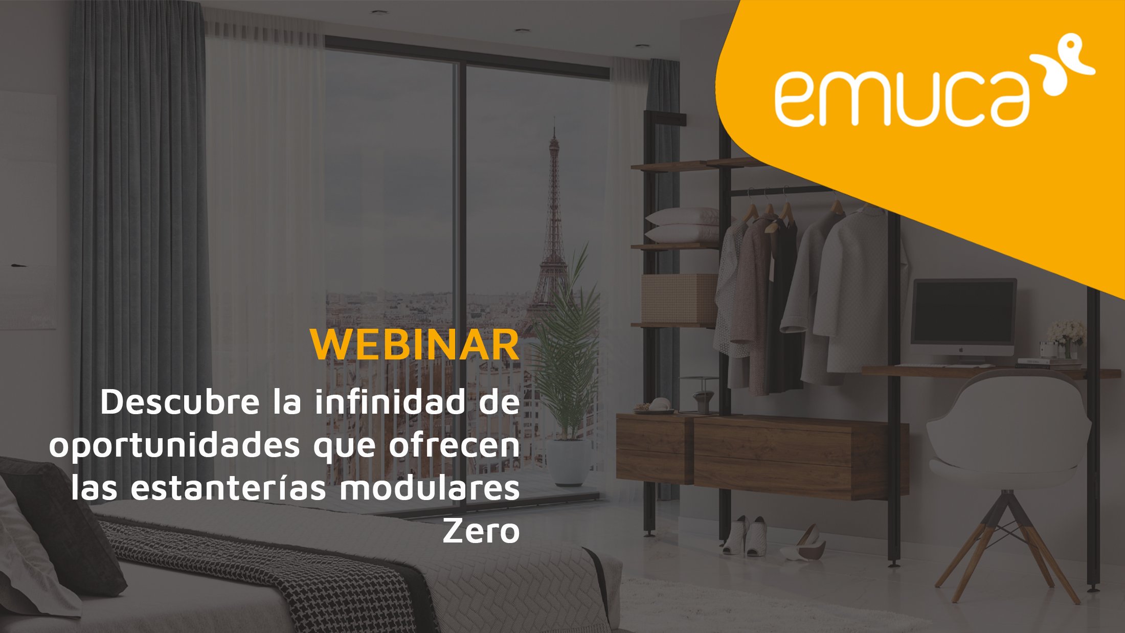 Webinar Emuca: Estantería modular ZERO